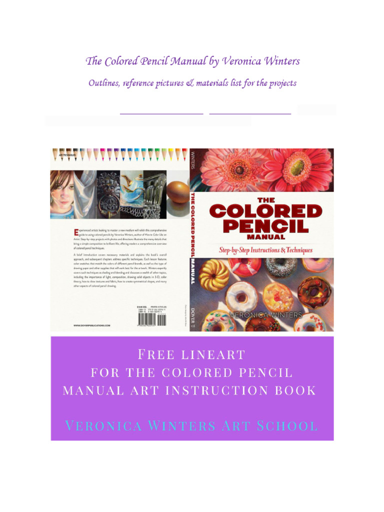 Veronica Winters' Colored Pencil Guide | PDF | Grey | Brown