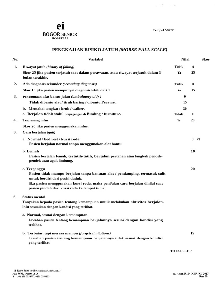 Morse Scale | PDF