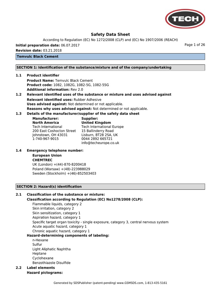 RE18 FICHA TECNICA | PDF | Occupational Safety And Health | Safety