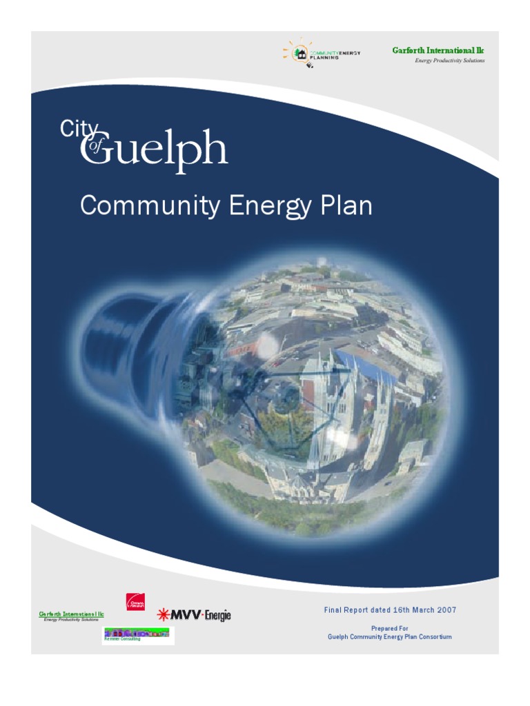 Guelph Community Energy Plan | PDF | Cogeneration | Greenhouse Gas
