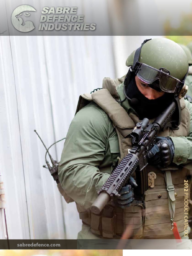 2012 Sabre Defence Brochure | PDF | Rifle | Armas de fuego