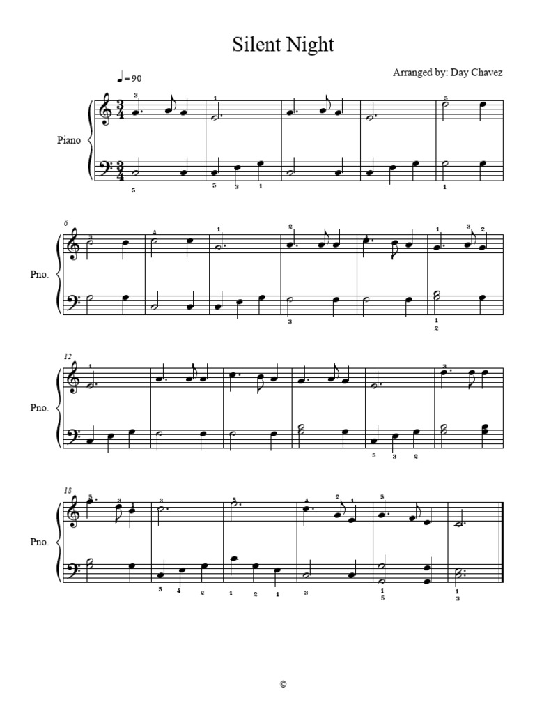 Silent Night PDF - Compress | PDF