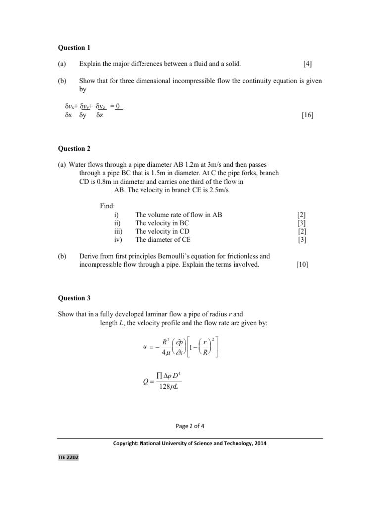 Fluid Mechanics (2) | PDF | Fluid Dynamics | Gases