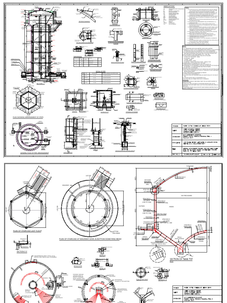 200 KL-18.0M Oht Drawing | PDF | Building Engineering | Civil Engineering