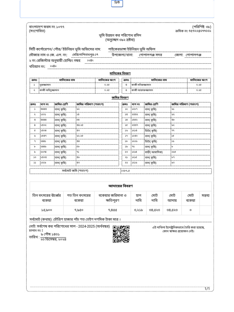 Land Tax. | PDF