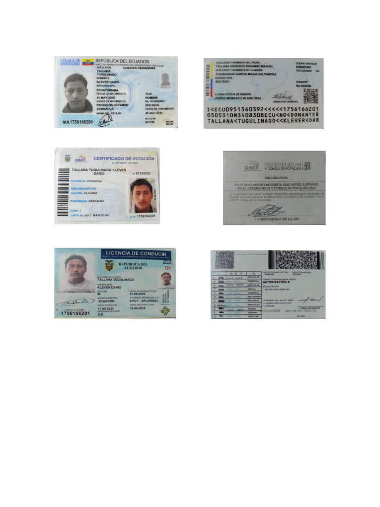 Documentos Personales | PDF