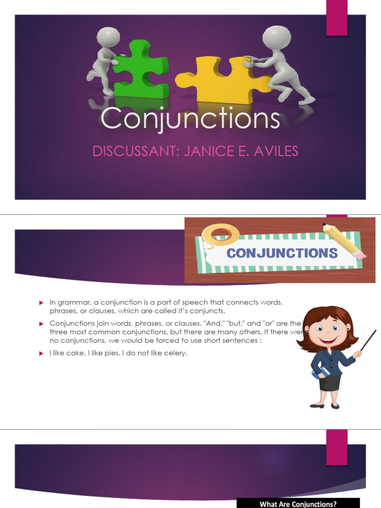 Understanding Conjunctions in Grammar | PDF