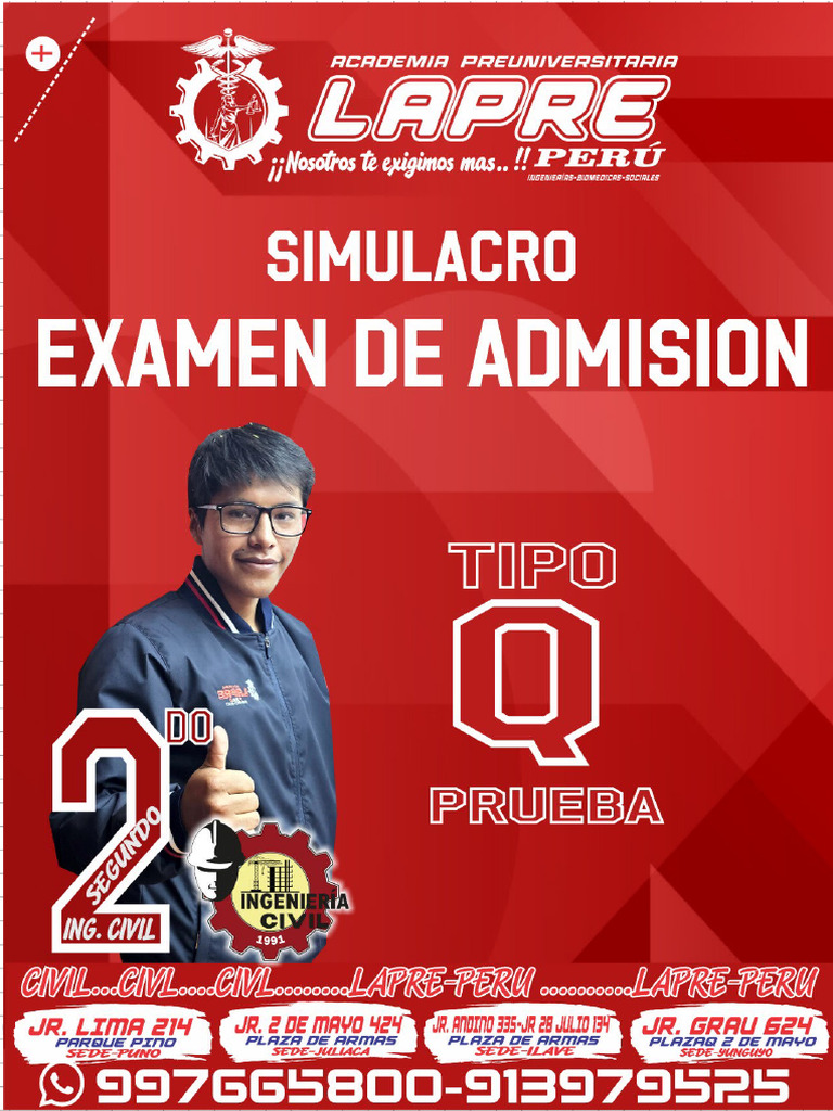 Examen de RM y RV Sin Claves 21 Sabado | PDF