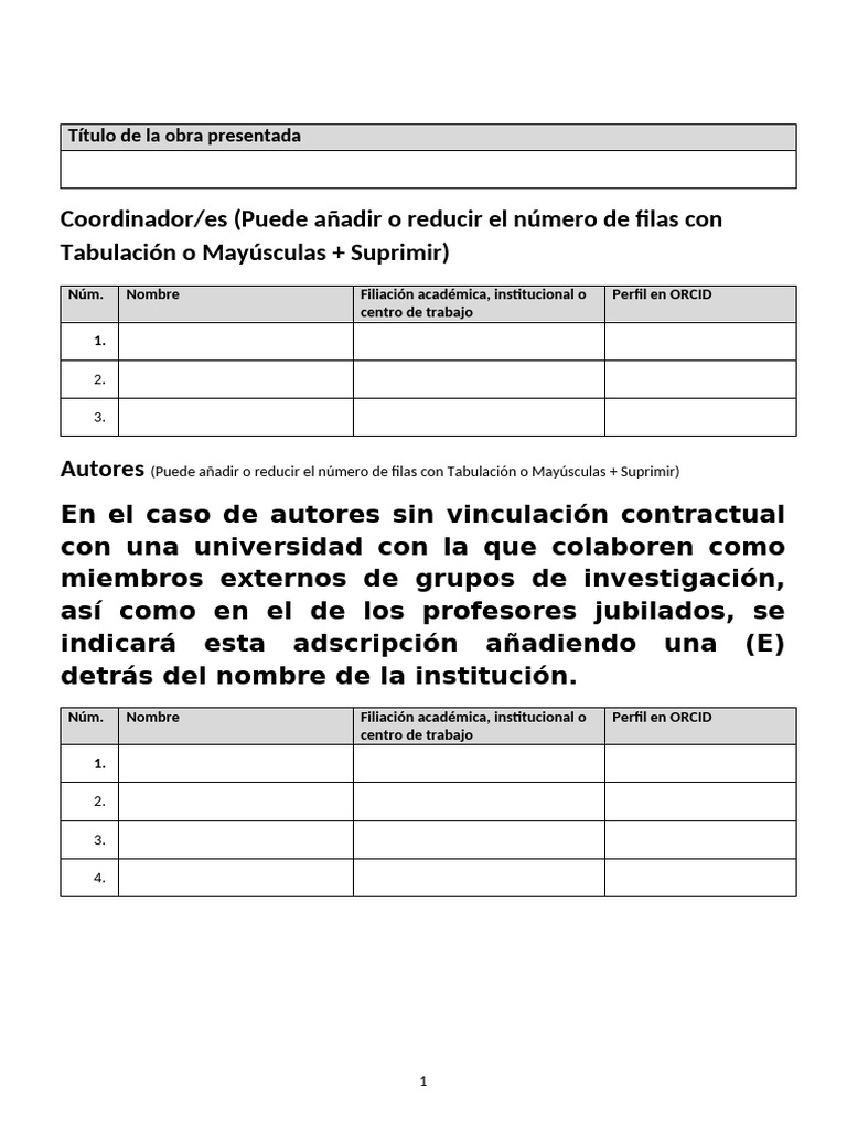 Modelo de Relacion de Autores 0 | PDF