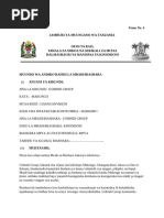 Jinsi Ya Kuandika CV - Mfano Wa CV Wasifu | PDF