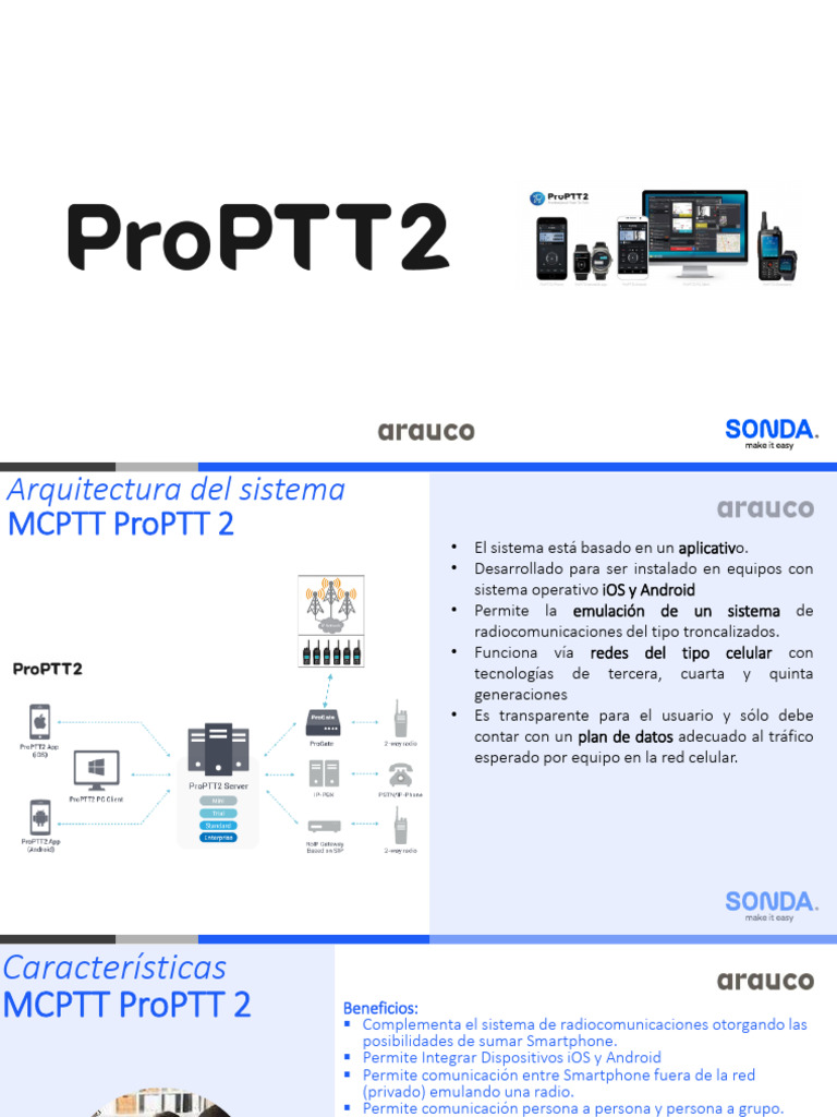MCPTT - Incendios | PDF
