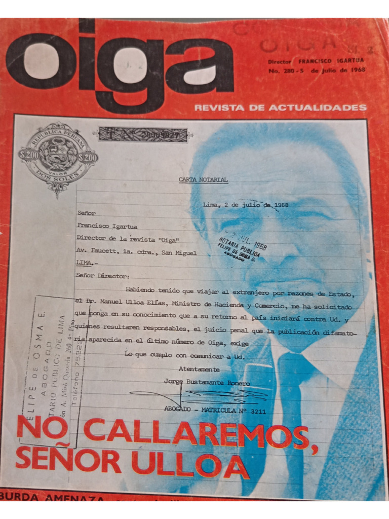 Oiga 1968 - 1 | PDF