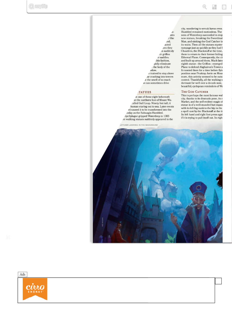 Volo's Waterdeep Enchiridion | PDF