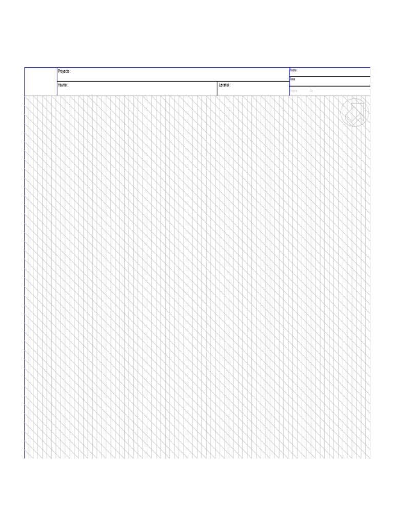 Isometrico Formato Model | PDF