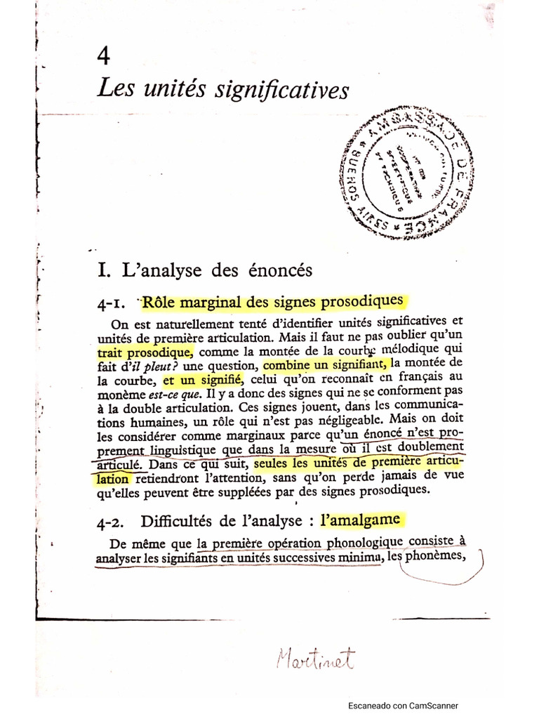 Martinet. Chapitre 4 | PDF