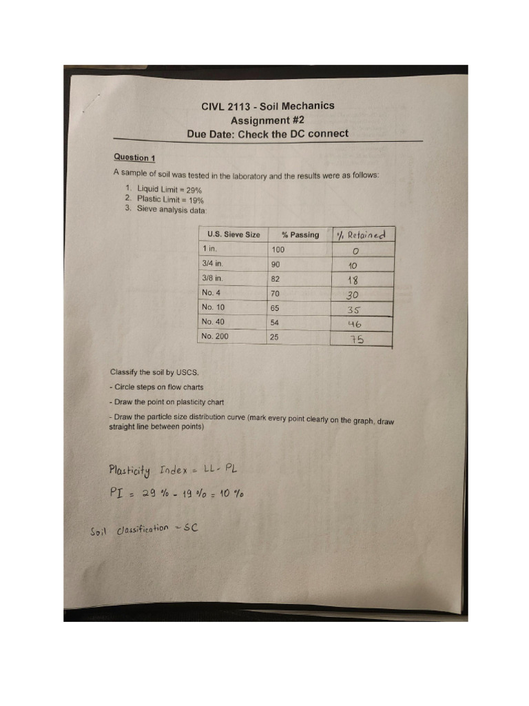 Soil mechanics questions and answers | PDF