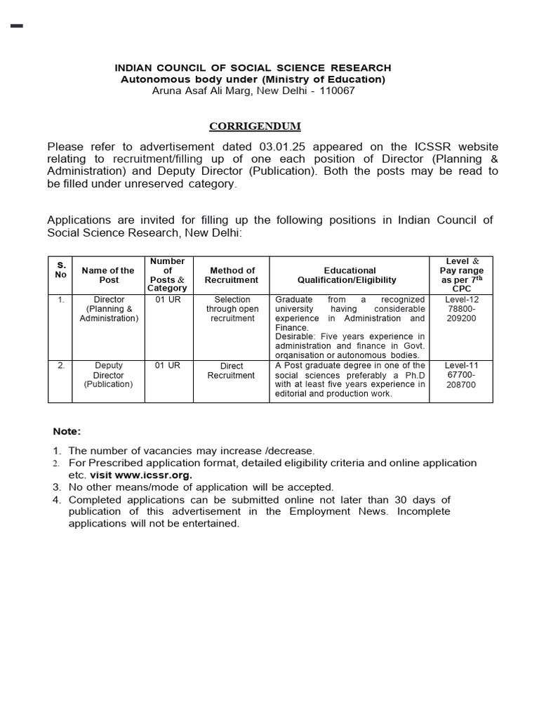 Corrigendum_1 | PDF | Recruitment