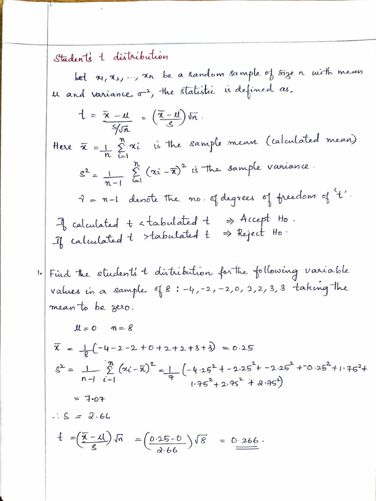 BCS301 - Module 4 - Statistical inference II | PDF