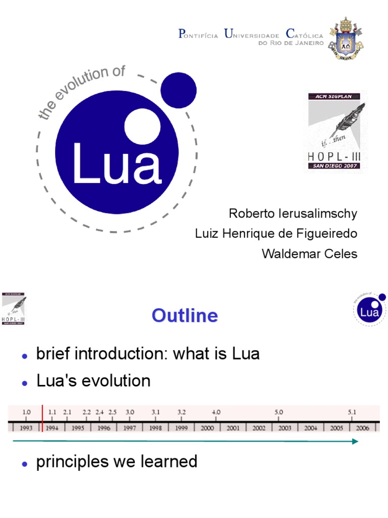 Roberto Ierusalimschy Luiz Henrique de Figueiredo Waldemar Celes ...