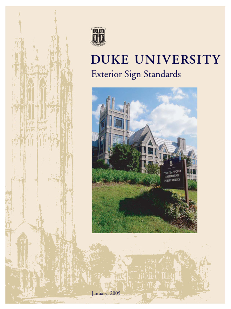 Du Sign Standards | PDF | Parking | Graphic Design