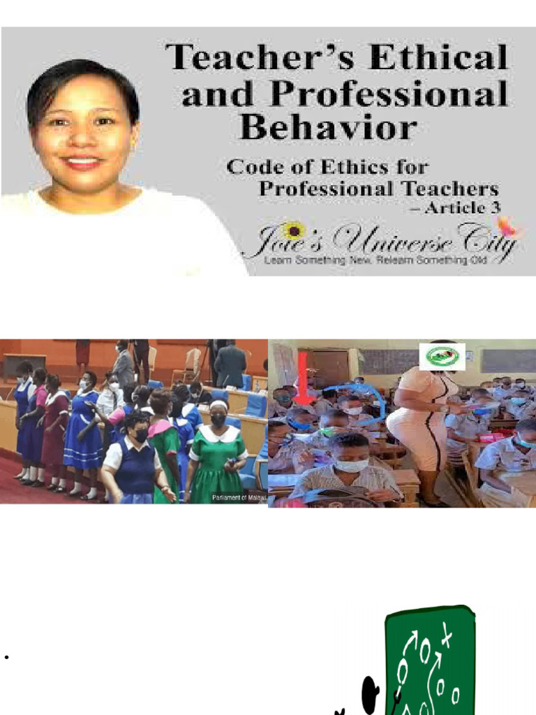 Teaching Profession Code of Ethics | PDF | Educational Assessment ...
