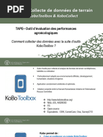 Guide d'utilisation de KoboCollect | PDF | Application | Organisation ...