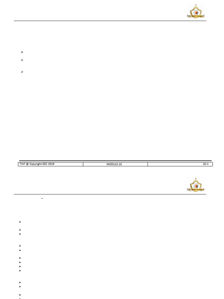 Final Mod 10 Under Line December 2019 | PDF | European Union | Aviation