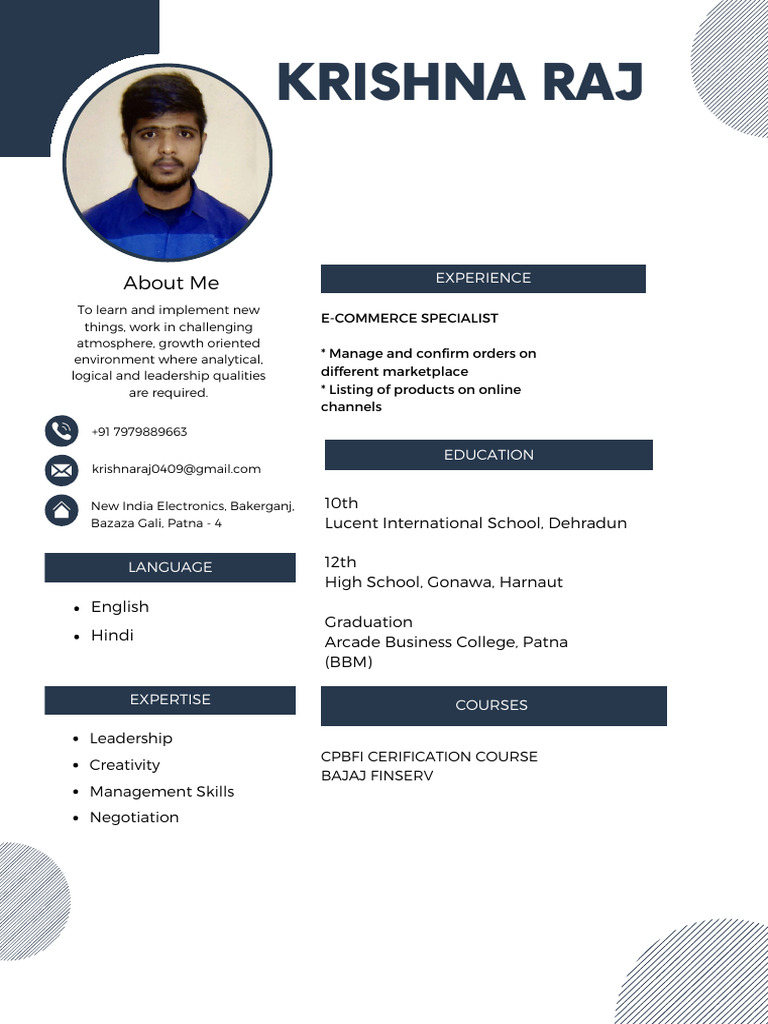 Krishna Resume | PDF