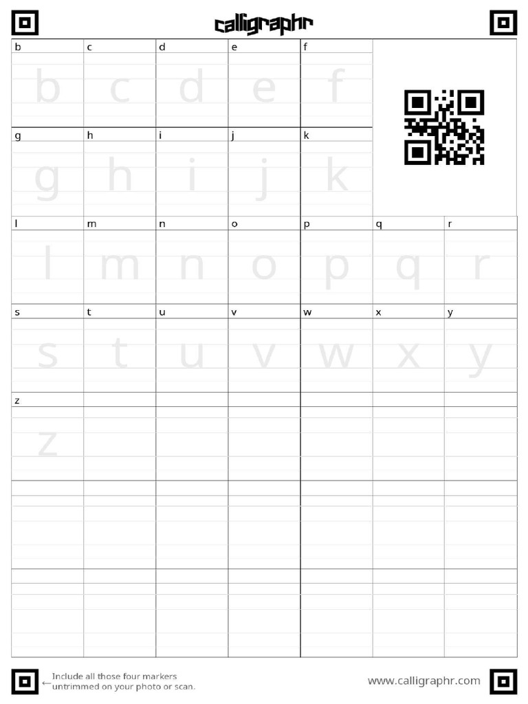 Calligraphr-Template_2 | PDF