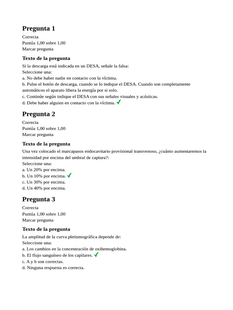 Examen Final 100 Preg. Codem | PDF | Reanimación cardiopulmonar | Emergencias Médicas