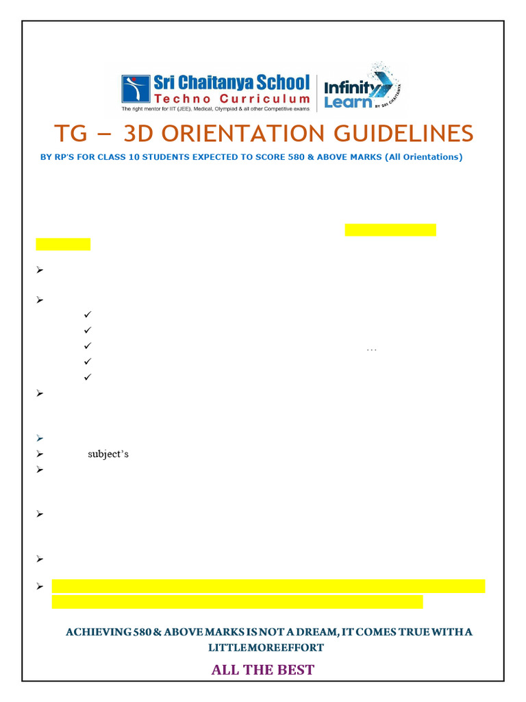 2.Tg 3d Orientation Guidelines | PDF