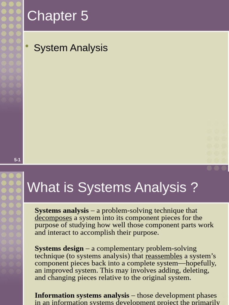 Chapter 5 - System analysis and design | PDF | System | Software Prototyping