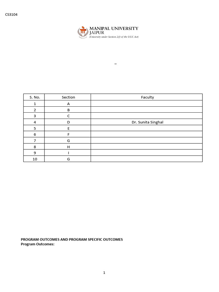 CN COURSE HANDOUT | PDF | I Pv6 | Computer Network