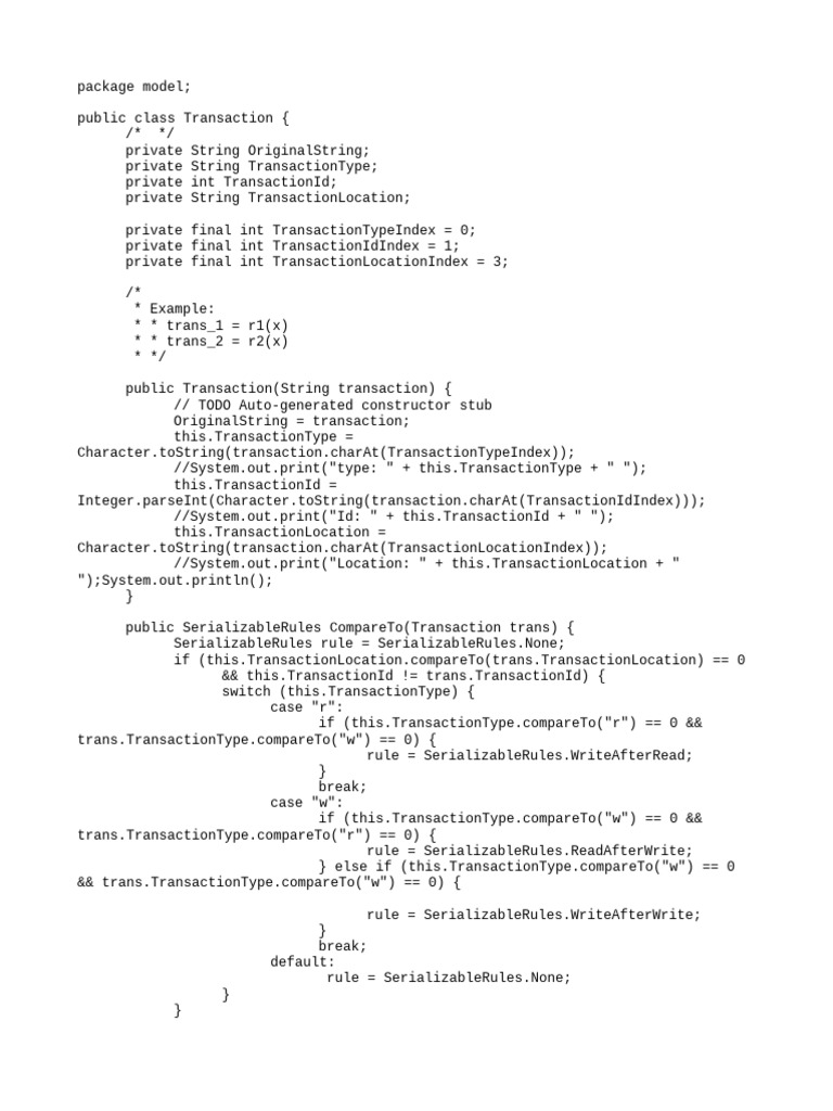 Transaction | PDF | Software Engineering | Computer Programming