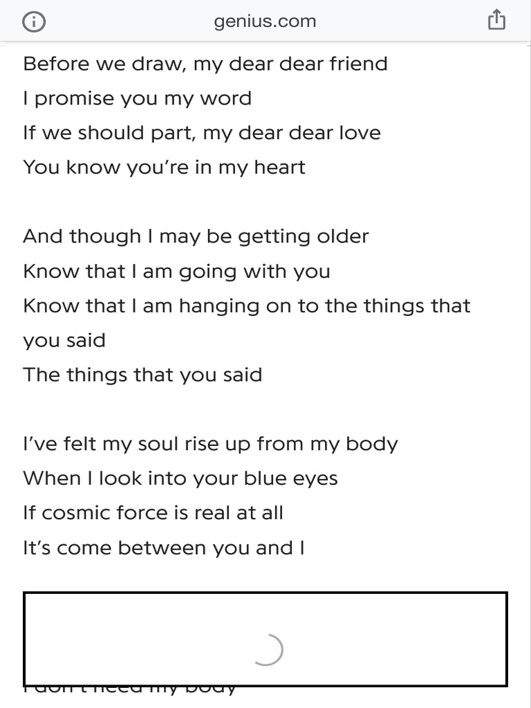 Angel Olsen - Some Things Cosmic Lyrics Genius Lyrics | PDF