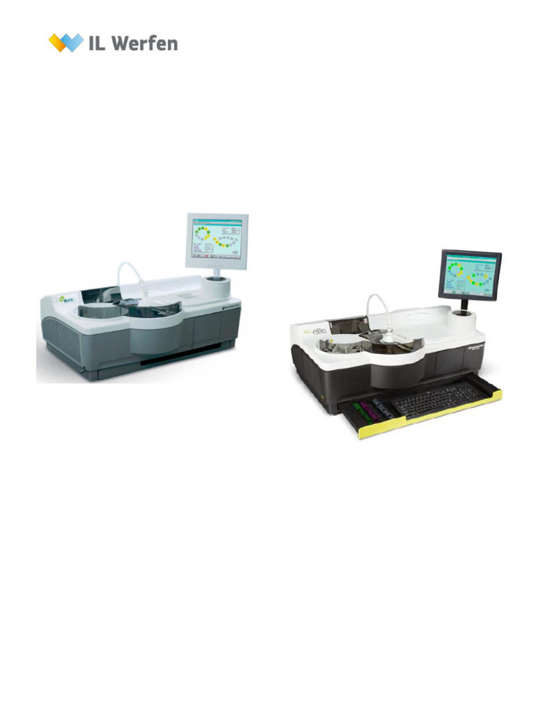 Guía ACL Elite Pro: Optimización y Uso de Reactivos | PDF | Agua ...