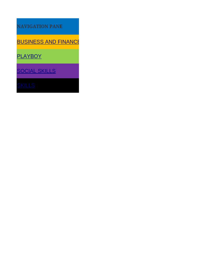 Navigation Pane-Wps Office | PDF