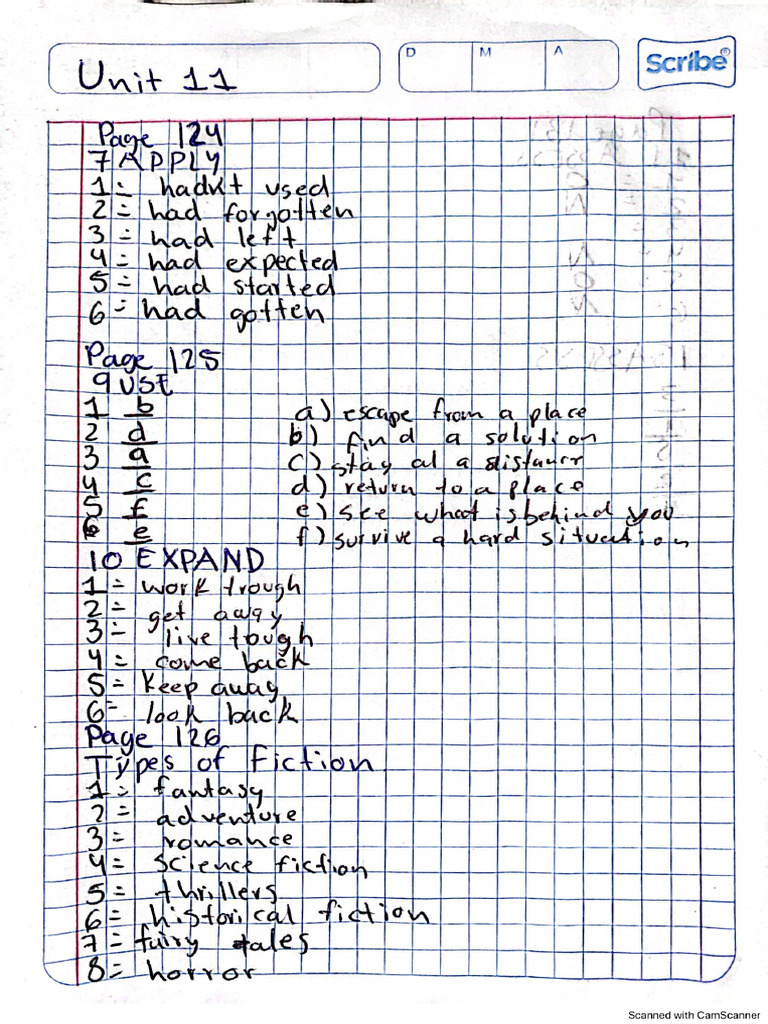 Activities Unit11 | PDF