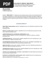 SAPT Counter Tariff | PDF