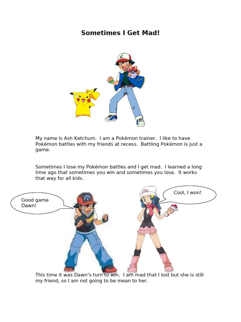 Sometimes-I-Get-Mad-pokemon | PDF | Pokémon