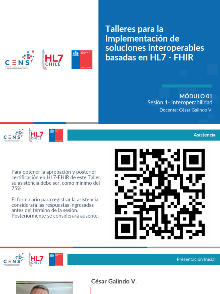 Taller HL7-FHIR: Interoperabilidad en Salud | PDF | Informática