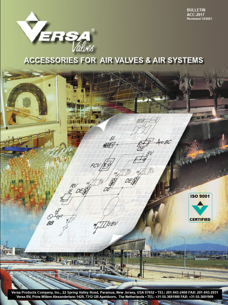 Versa Flow Control Valve Accessories | PDF | Valve | Gas Technologies