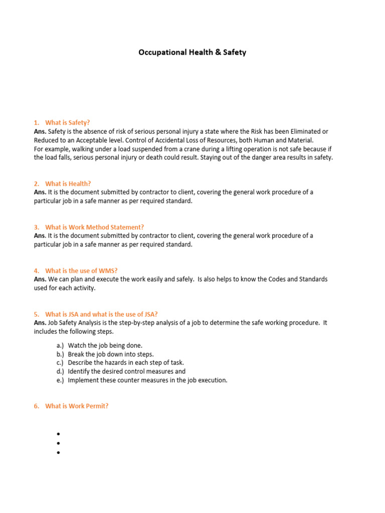 HSE Question, Answers | PDF | Radioactive Decay | Scaffolding