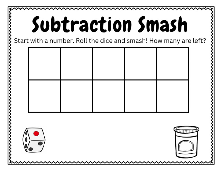 Subtraction Smash Edited PDF | PDF