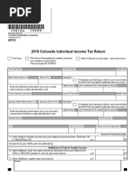 Colorado Tax Withholding Return Form | PDF | Taxes | Government Finances
