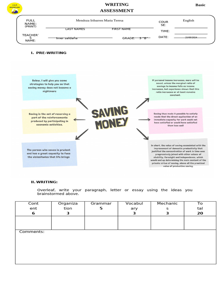 Basic-Intermediate First Draft-Mendoza Iribarren | PDF | Money | Economies