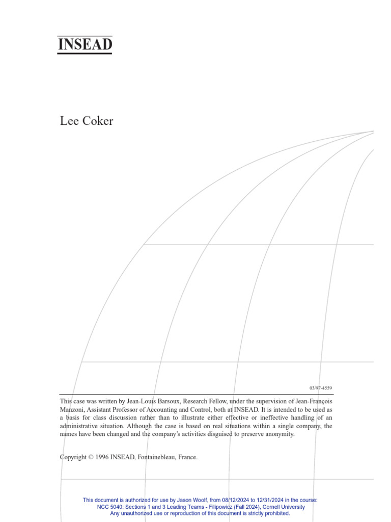 Lee Coker | PDF