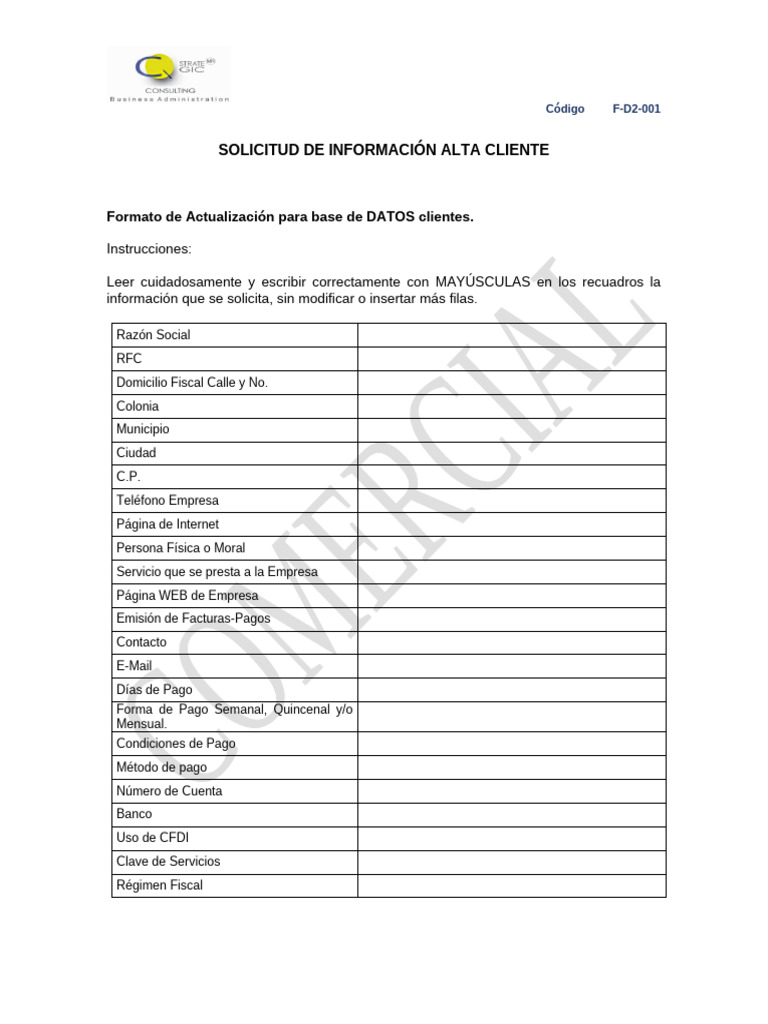 Ficha Cliente | PDF | Business | Economias