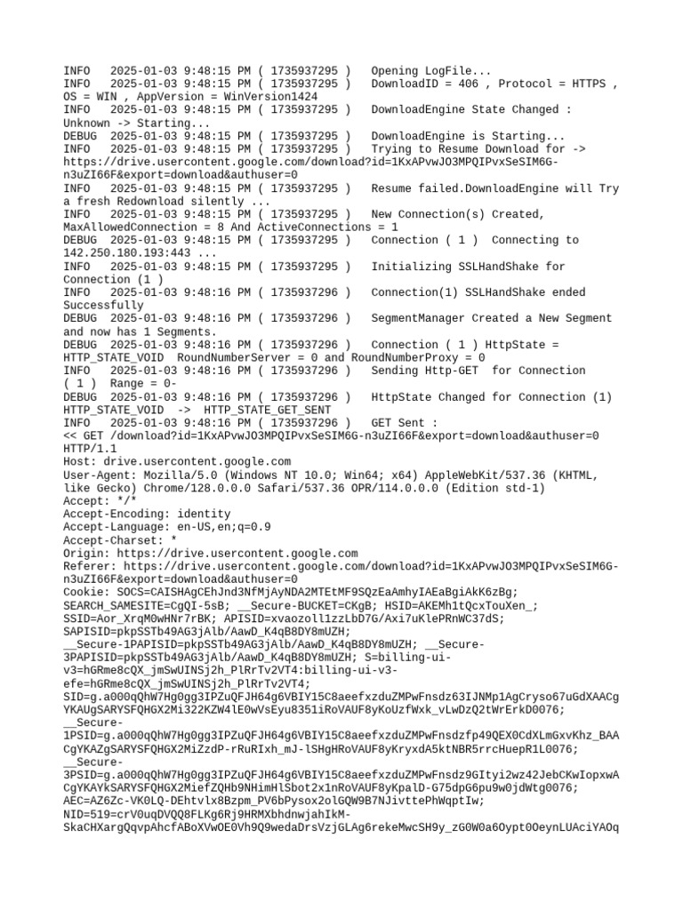 LogFile | PDF | Communications Protocols | Application Layer Protocols LogFile | PDF | Communications Protocols | Application Layer Protocols