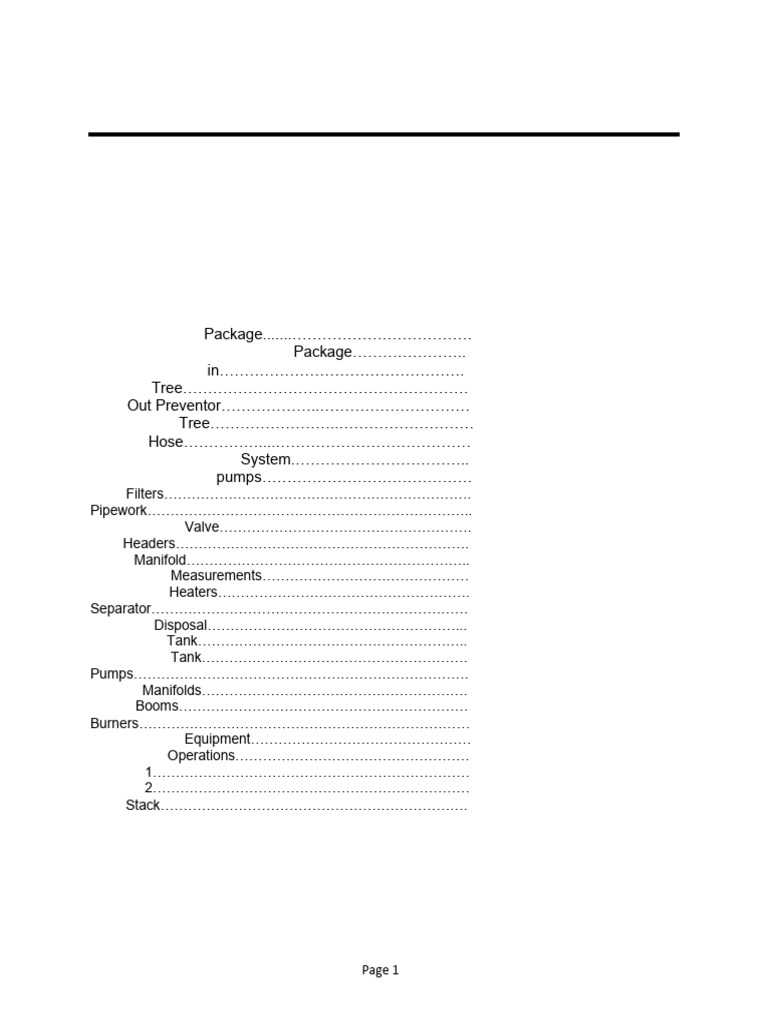 Surface Well Testing Equipment Guide | PDF | Pump | Valve